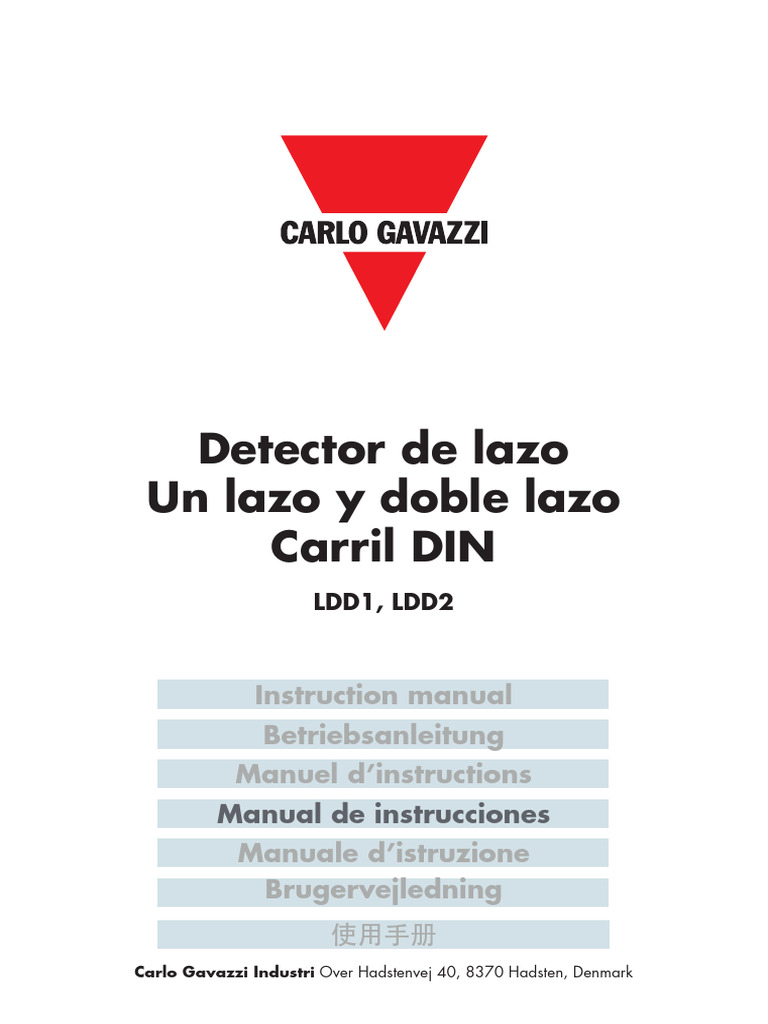 Manual Técnico Detector de Lazo | PDF | Electromagnetismo | Electricidad