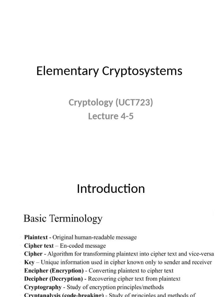 Classical Cipher Techniques | PDF