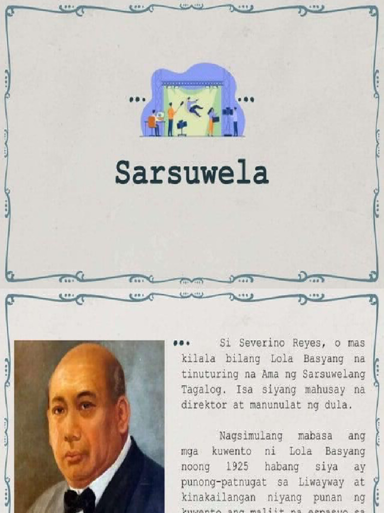 Sarsuwela Filipino g8 q2 m2 | PDF