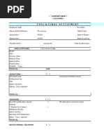 Full and Final Settlement Letter Format | PDF