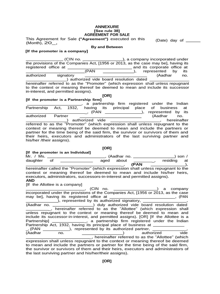 Agreement of Sale | PDF | Taxes | Payments
