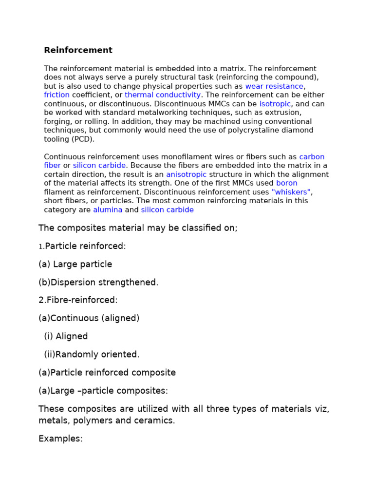 MME 317 Polymer Assignment 2 | PDF | Composite Material | Secondary Sector Of The Economy