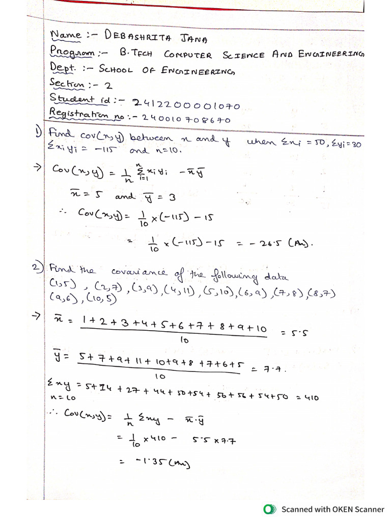 Stats Assignment 2 | PDF