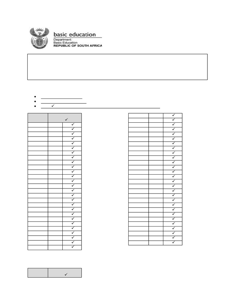 Grade 9 Natural Sciences Marking Guide | PDF | Ice | Oceans