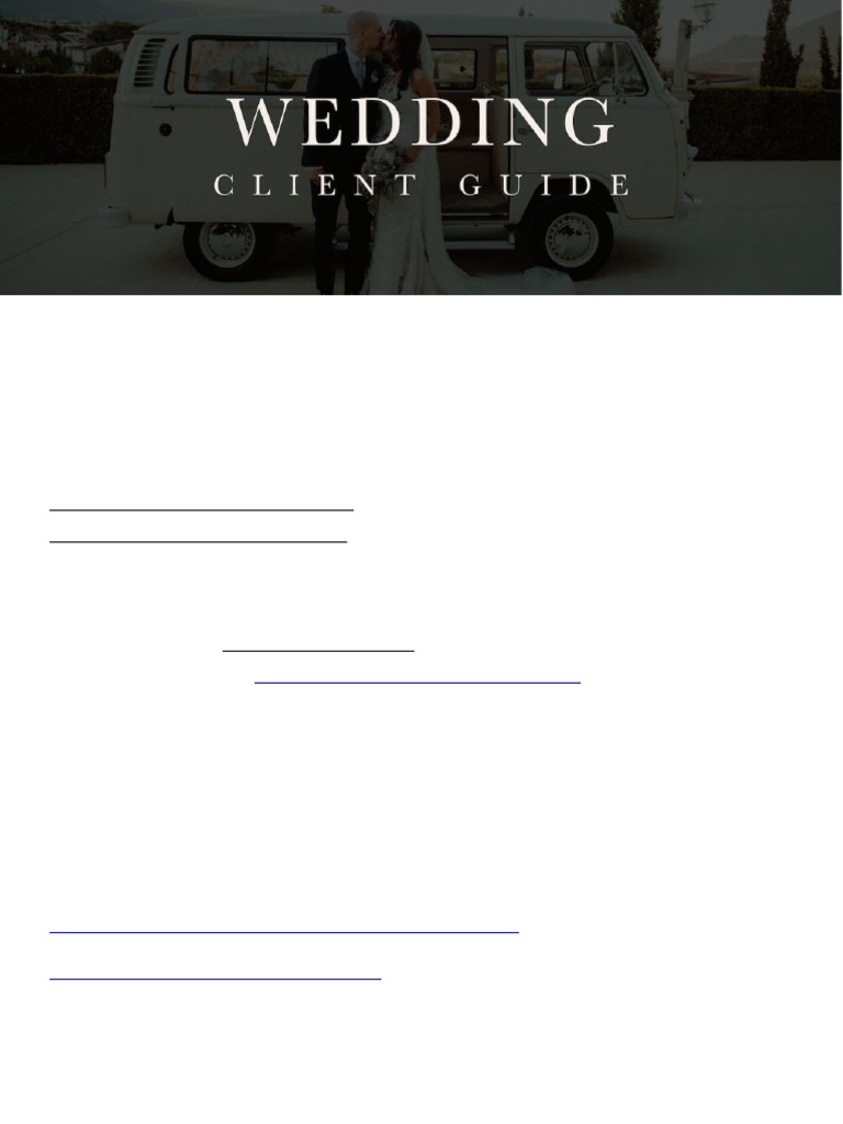 Ultimate Client Welcome Guide Tutorial and Instructions | PDF