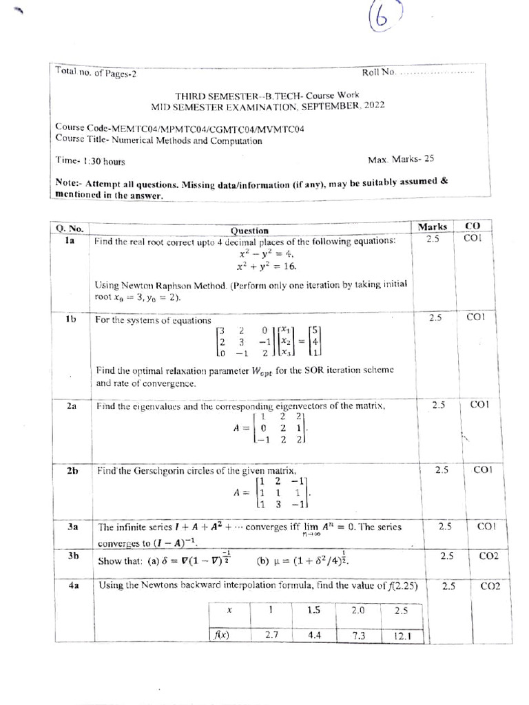 Mid Sem Endsem 2022 PYQs | PDF | Pressure Measurement | Heat