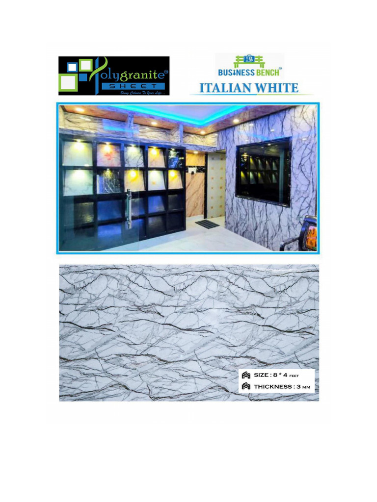 Polygranite Sheets | PDF