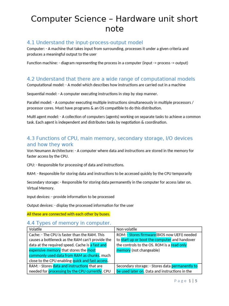 Hardware SN National AL | PDF | Random Access Memory | Computer Data Storage