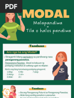 FILIPINO 9, QUARTER 2. Modal | PDF