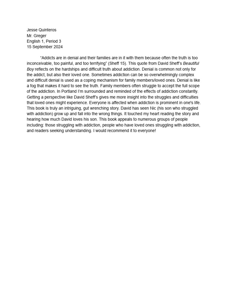 Illuminated Quote Assignments | PDF