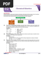Formula Sheet of Chemical Kinetics | PDF | Reaction Rate | Process ...