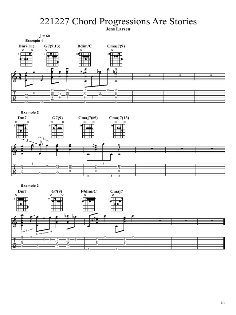 Chord Progressions Are Stories | PDF | Elements Of Music | Harmony