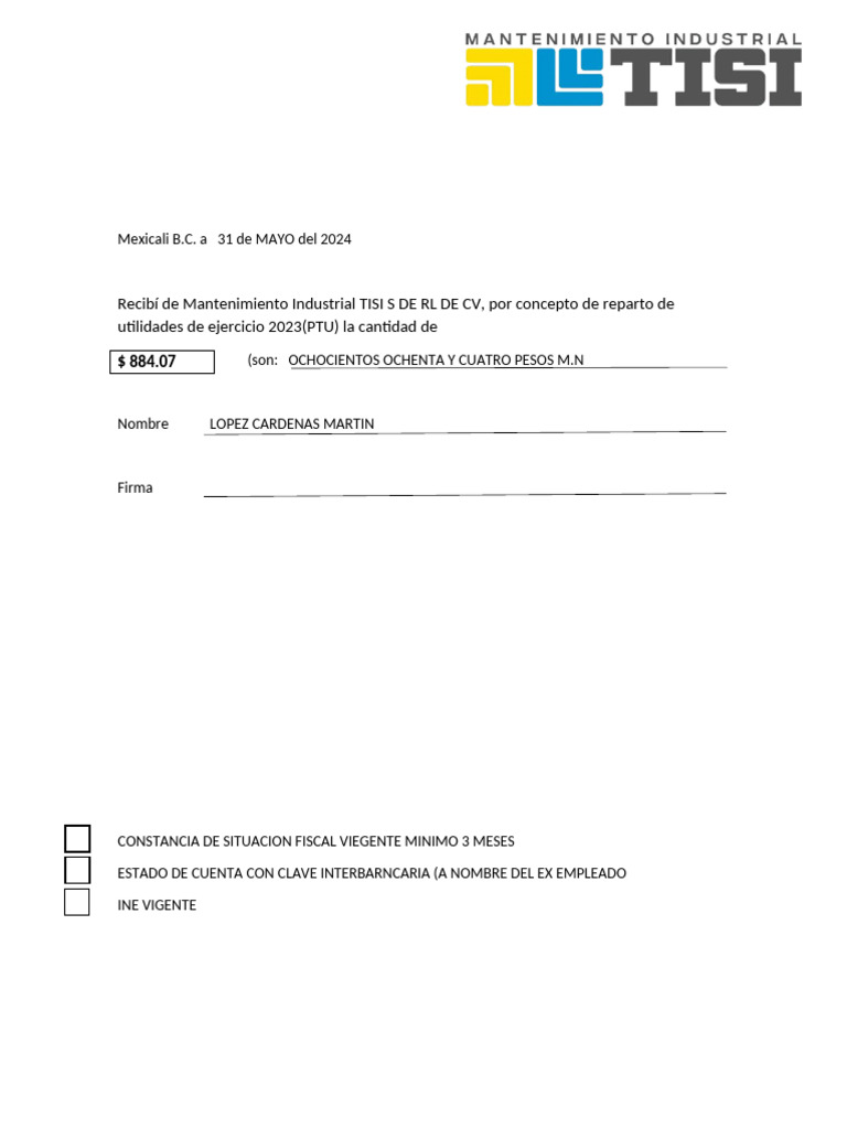 Registro Pago Ptu 2023 | PDF | Derecho