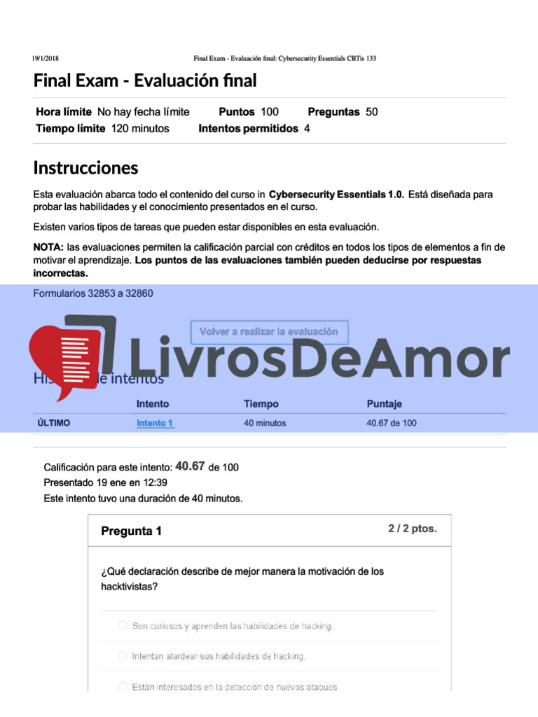 Evaluacion Final Cybersecurity Essentials | PDF | Hacker de seguridad ... Evaluacion Final Cybersecurity Essentials | PDF | Hacker de seguridad ...