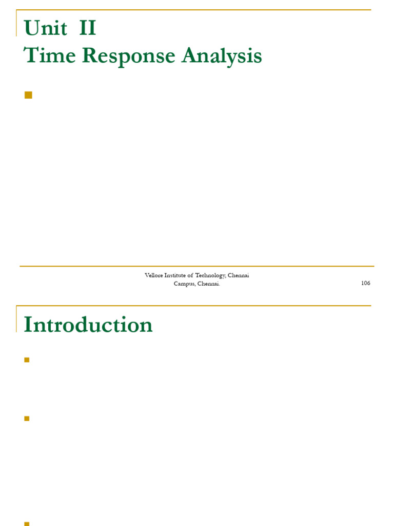 BEEE303L - CS - Lecture Notes - Module 2 | PDF | Damping | Applied ...