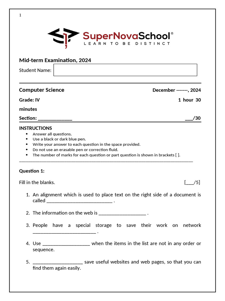 Grade 4 | PDF | Computing