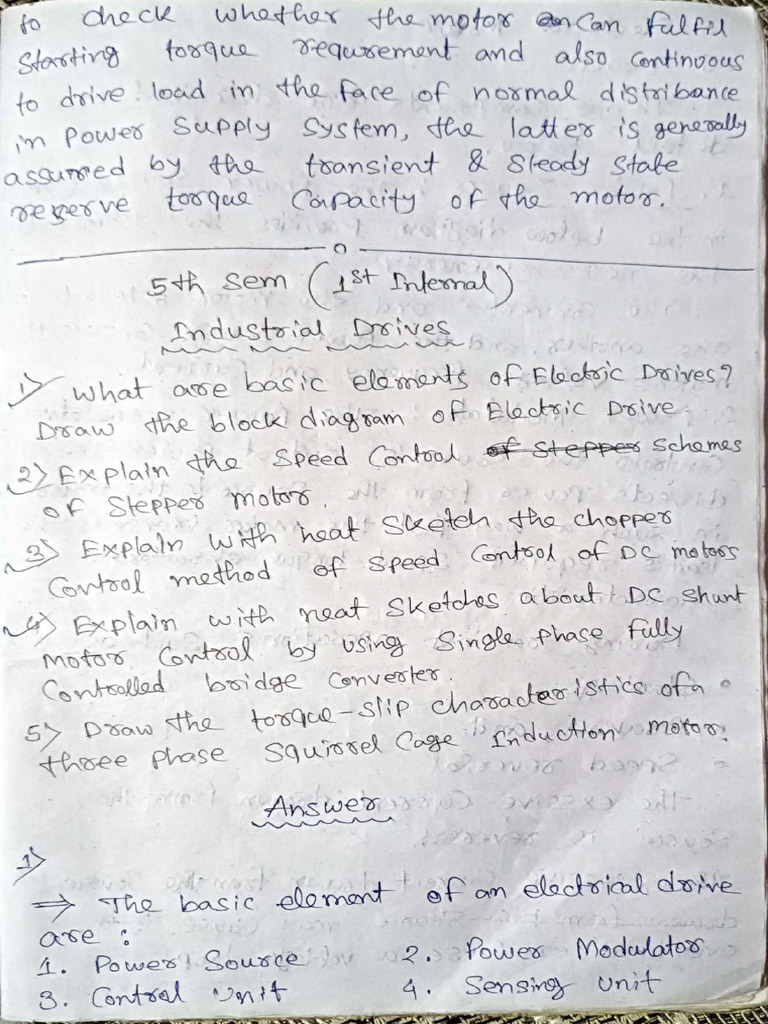 1st Internal Drives Notes | PDF