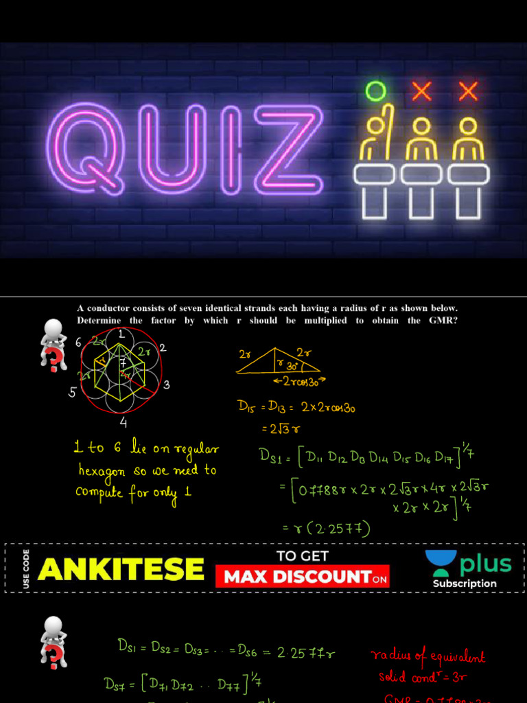 Lecture-9 DPP On Transmission Line Parameters - 1 | PDF