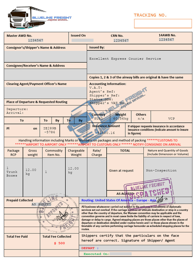 Blueline Receipt Abdul Kadir | PDF