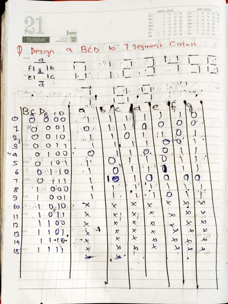 BCD to 7 Segment | PDF