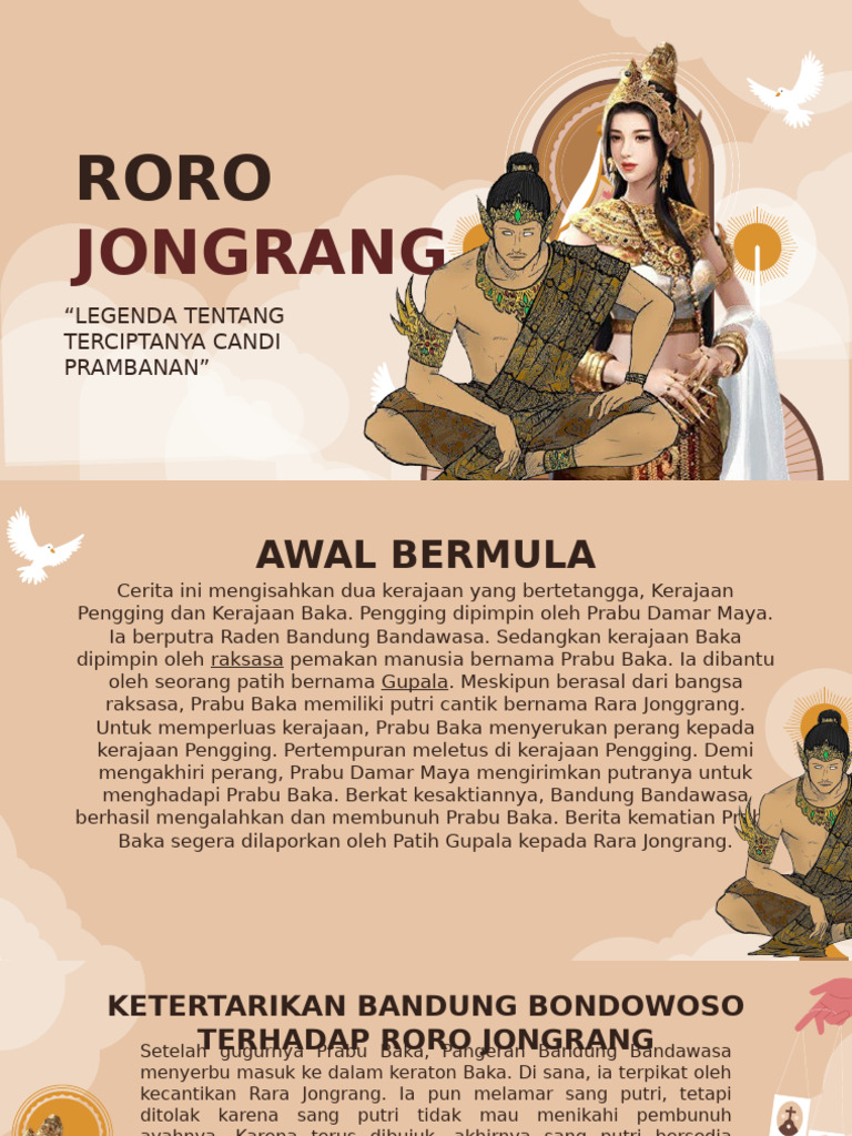 Komik Roro Jongrang | PDF