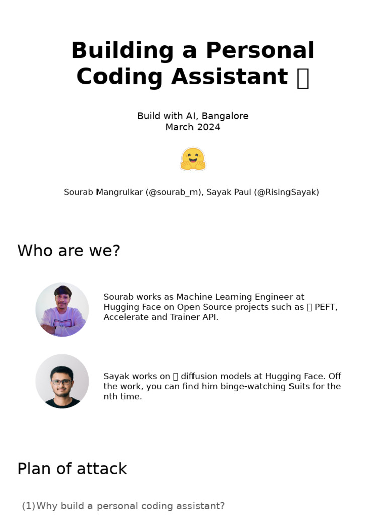 Building a Personal Coding Assistant | PDF | Graphics Processing Unit ...