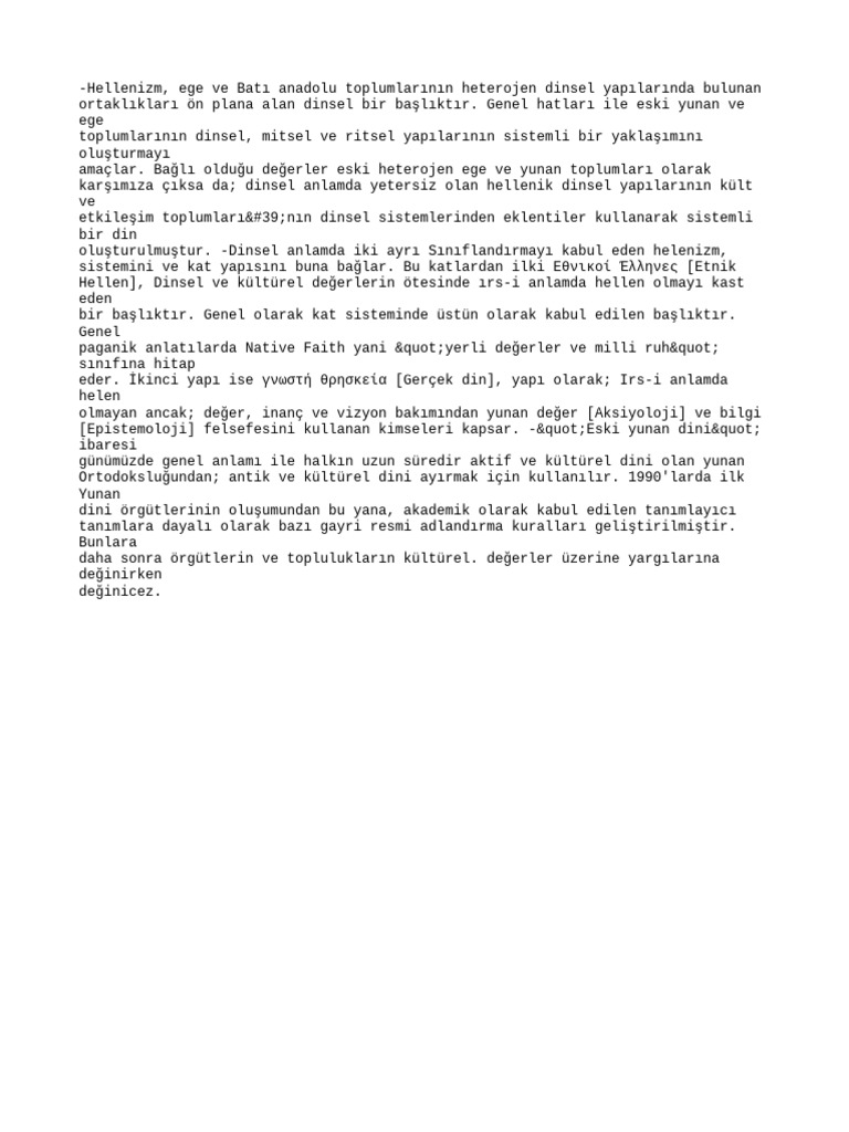 Hellenizm, Ege Ve Batı Anadolu Top | PDF