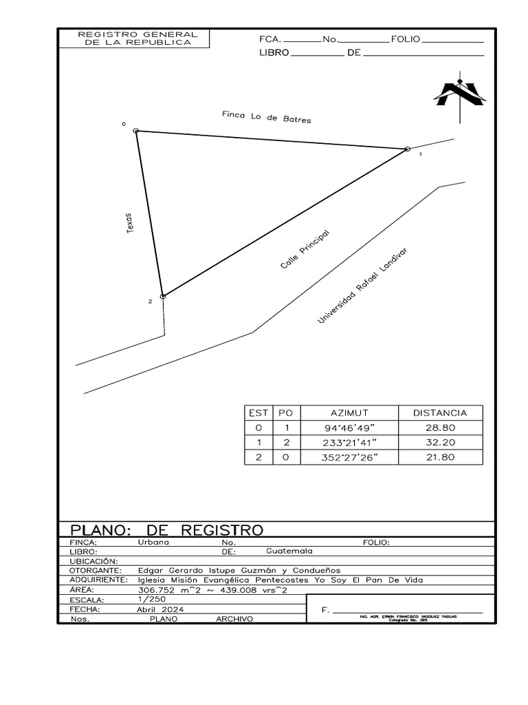 Plano Iglesia Corregido 1-4-2024 | PDF