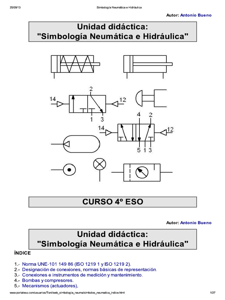 ISO 1219-1-2012 - Ejemplos | PDF