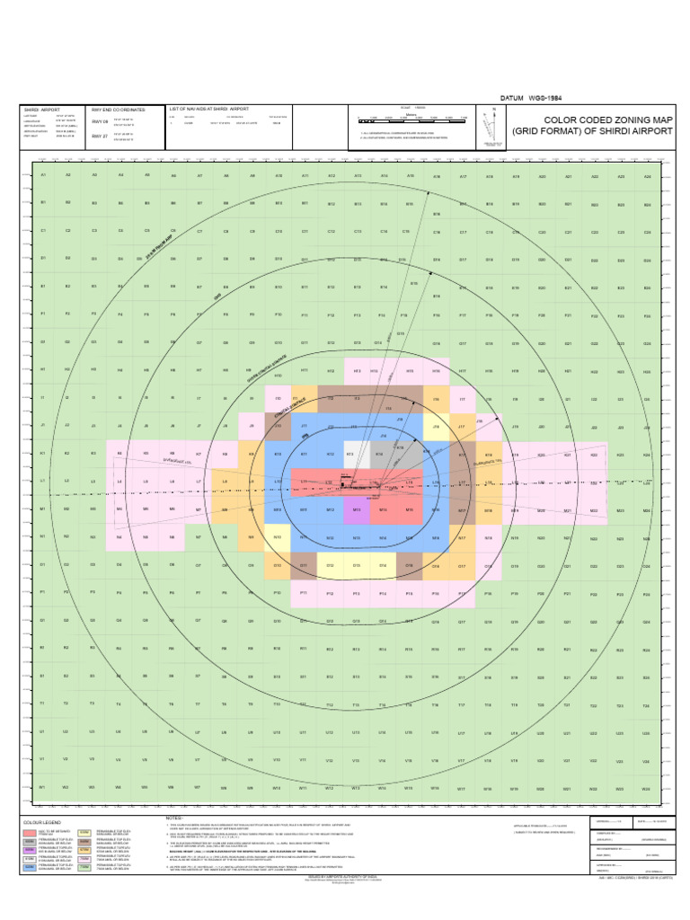 Shirdi CCZM Grid | PDF | Earth Sciences | Cartography