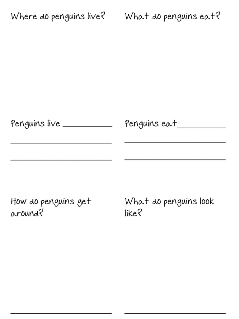 Penguin Facts for Young Readers | PDF