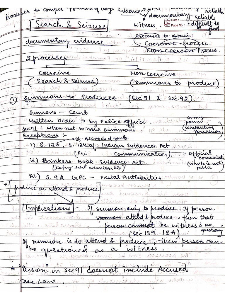 Search and Serach Warrant | PDF