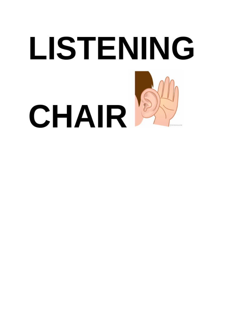 Listening Chair | PDF | Art