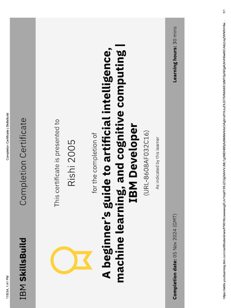 A Begginers Guide To Artificial Intelligence | PDF