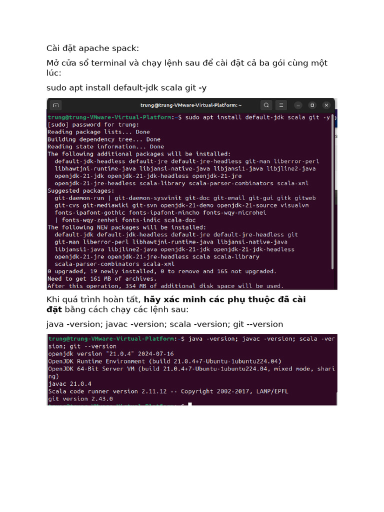 lab04 - Cài đặt apache spack | PDF