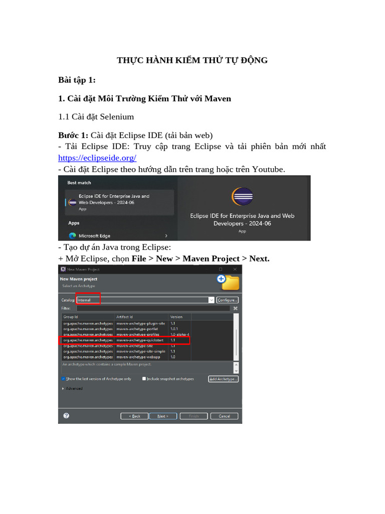 Huong Dan Thuc Hanh Kiem Thu Tu Dong Voi Selenium 2 | PDF
