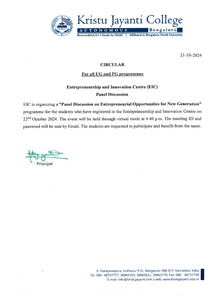 Circular EIC Panel Discussion 21.10.2024 | PDF