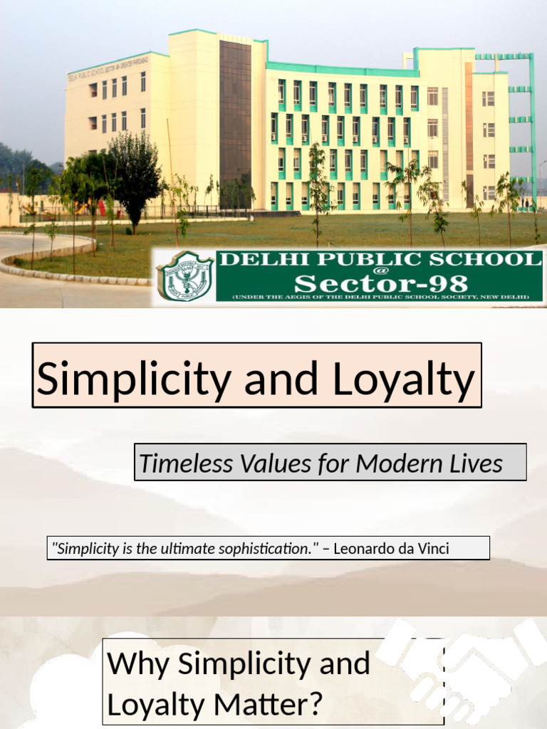 Simplicity&Loyalty | PDF
