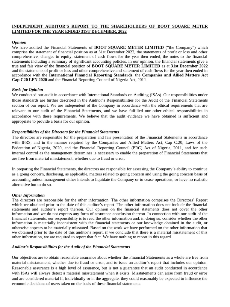 Bootsquare Meter Correction | PDF | Deferred Tax | Audit