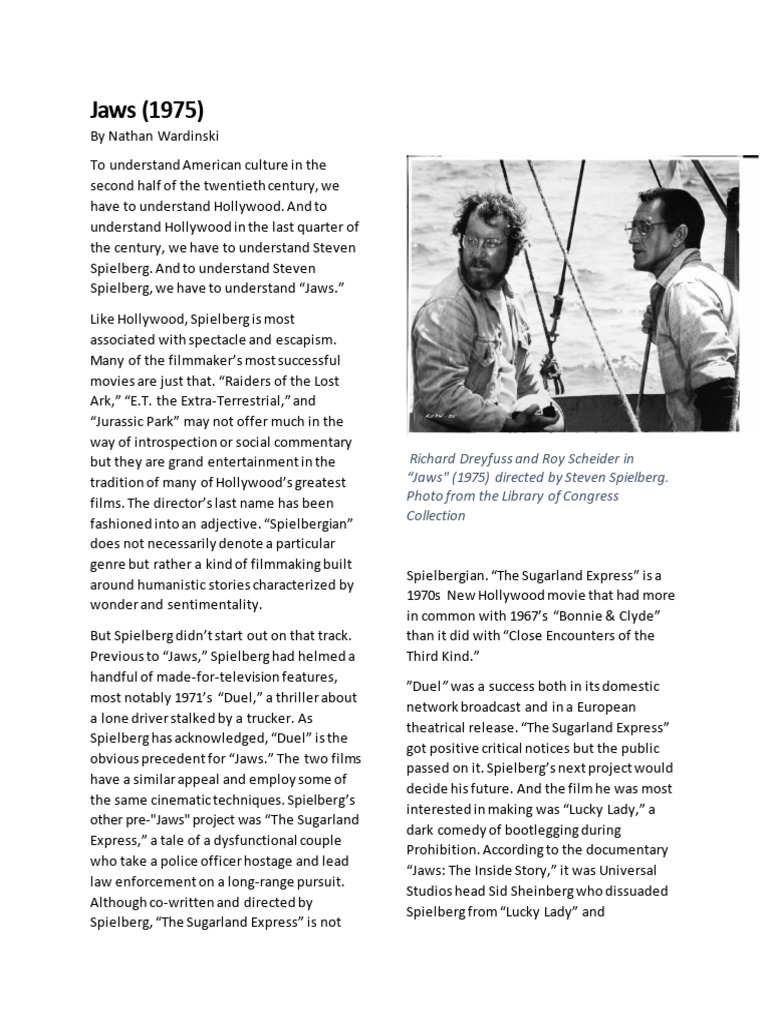 Jaws_Wardinski | PDF