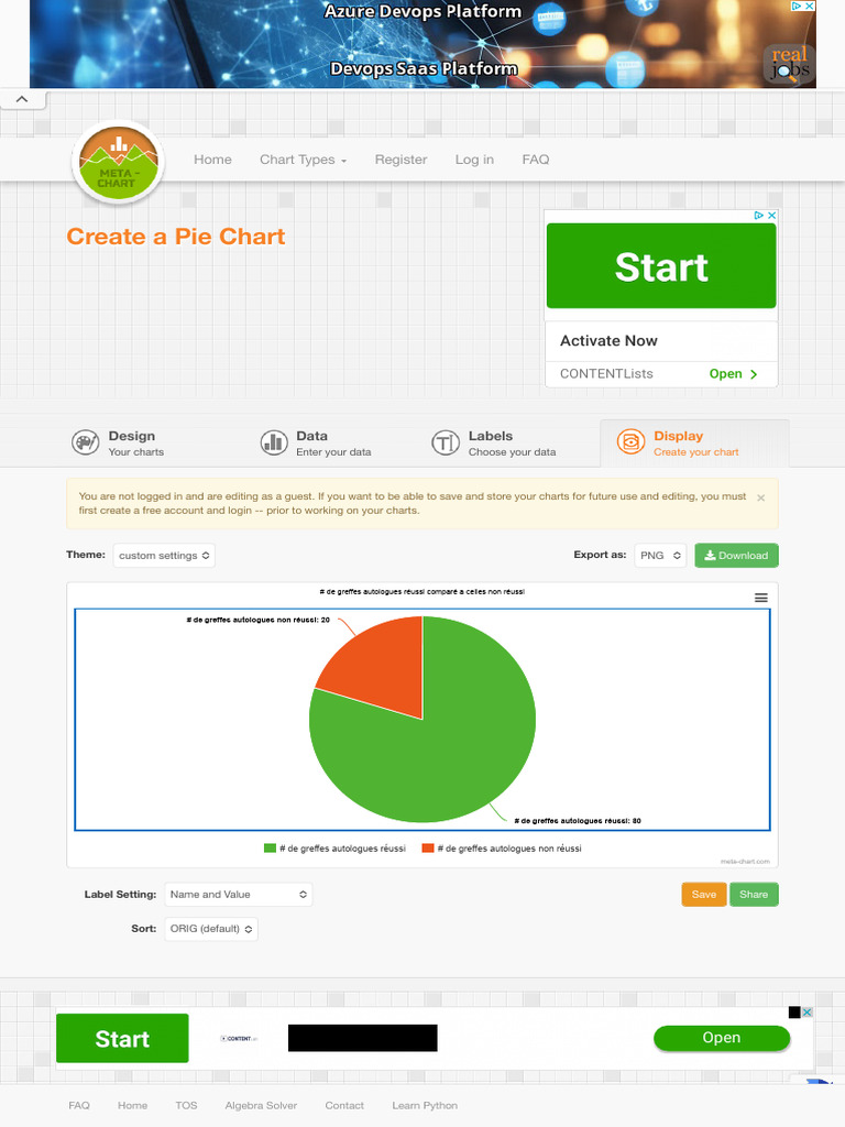 Create A Pie Chart, Free - Customize, Download and Easily Share. Just ...