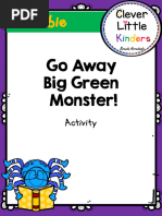 Go Away Big Green Monster | PDF