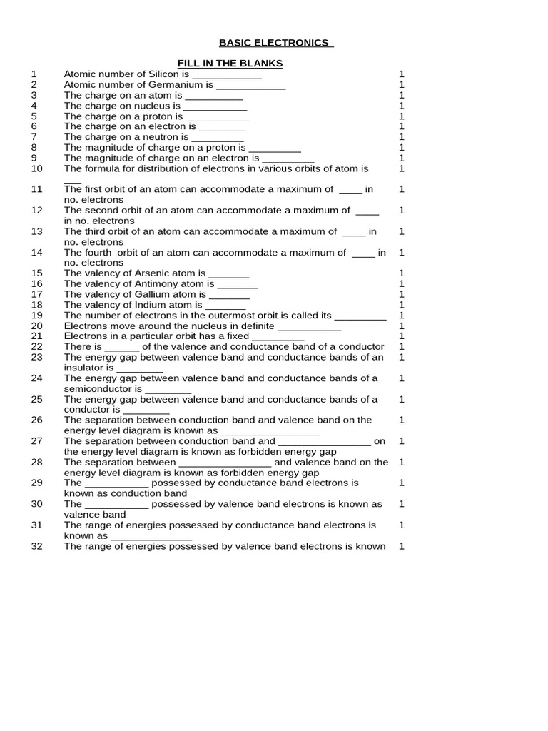 Basic Electronics | PDF | Semiconductors | Bipolar Junction Transistor