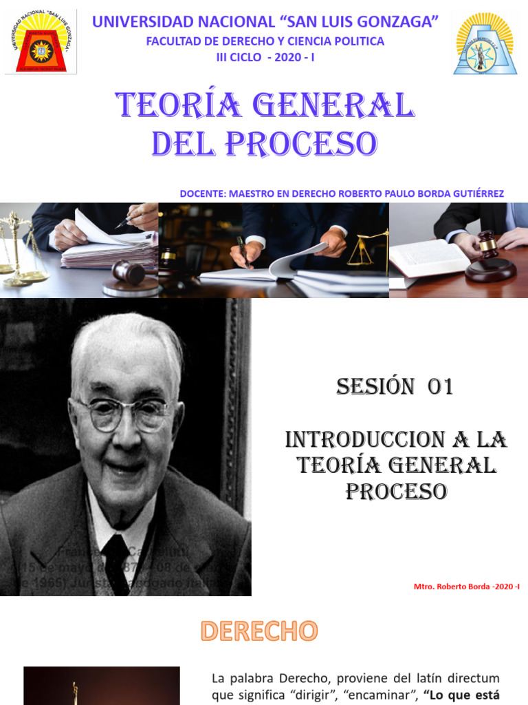 Teoria General Del Proceso | PDF | Jurisdicción | Ley procesal