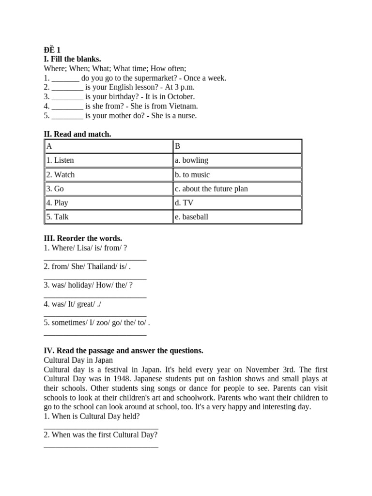 ĐỀ THI | PDF | Language Arts & Discipline | Foreign Language Studies