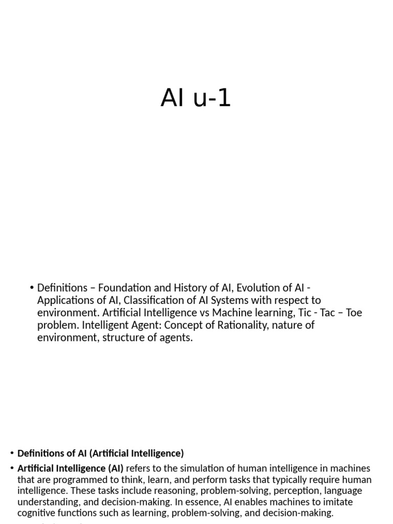 AI U-1 | PDF