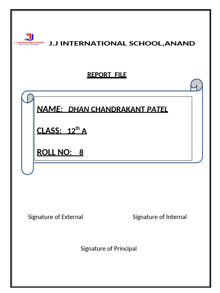 Project Front Page For Report File W | PDF