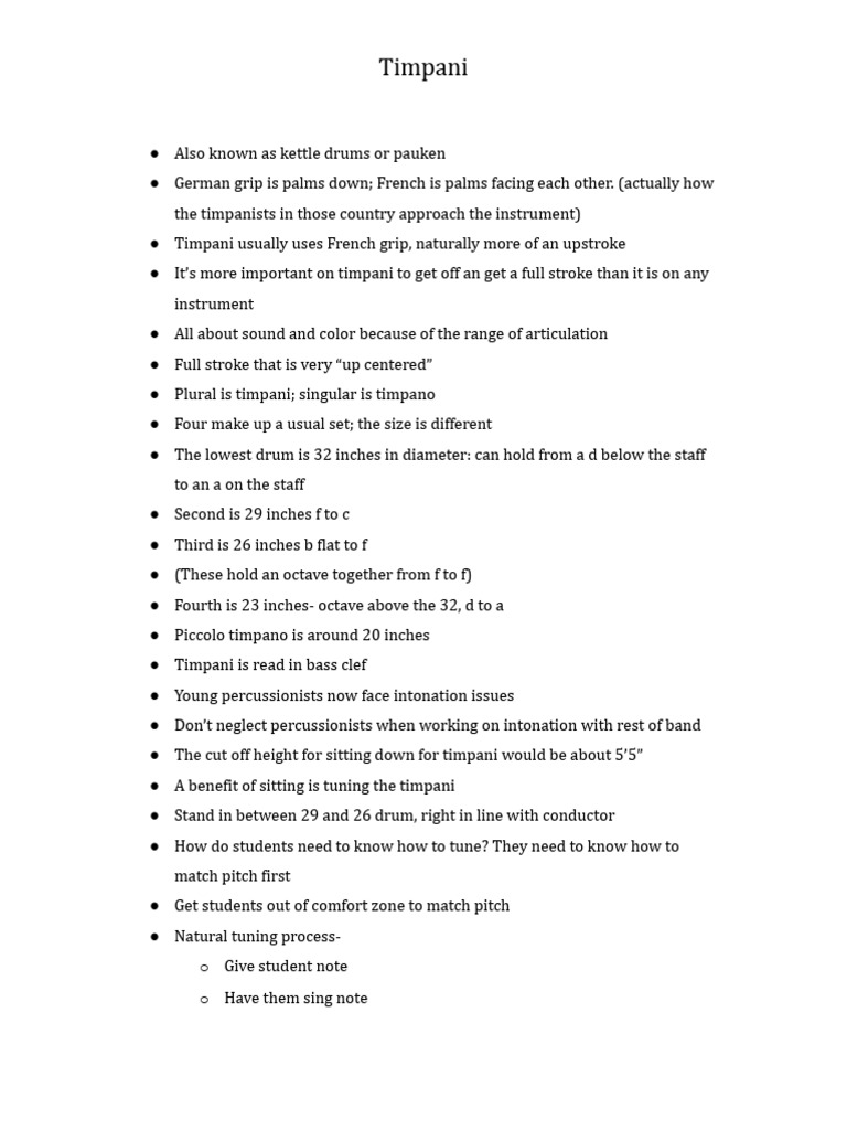 239 Timpani | PDF