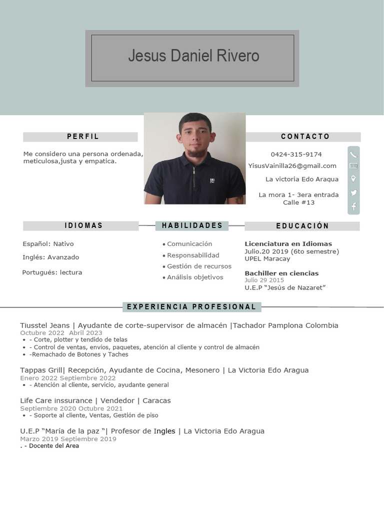 CV Jesus Rivero | PDF