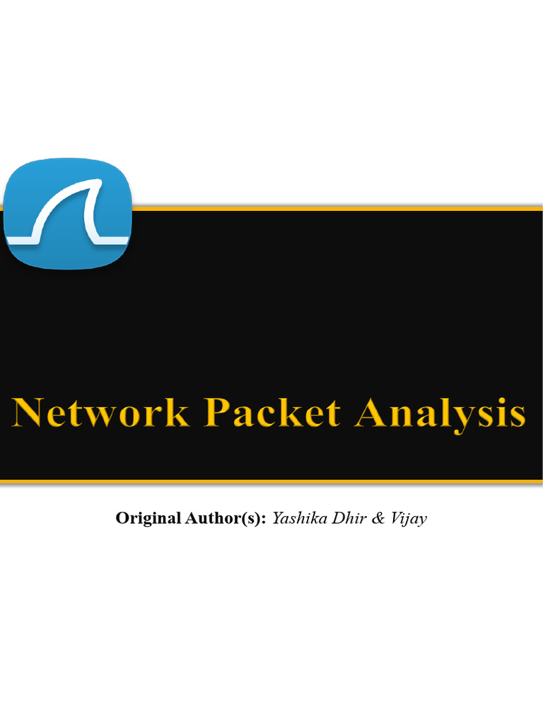 Wireshark Network Packet Analysis Pdf Transmission Control Protocol Internet Protocols